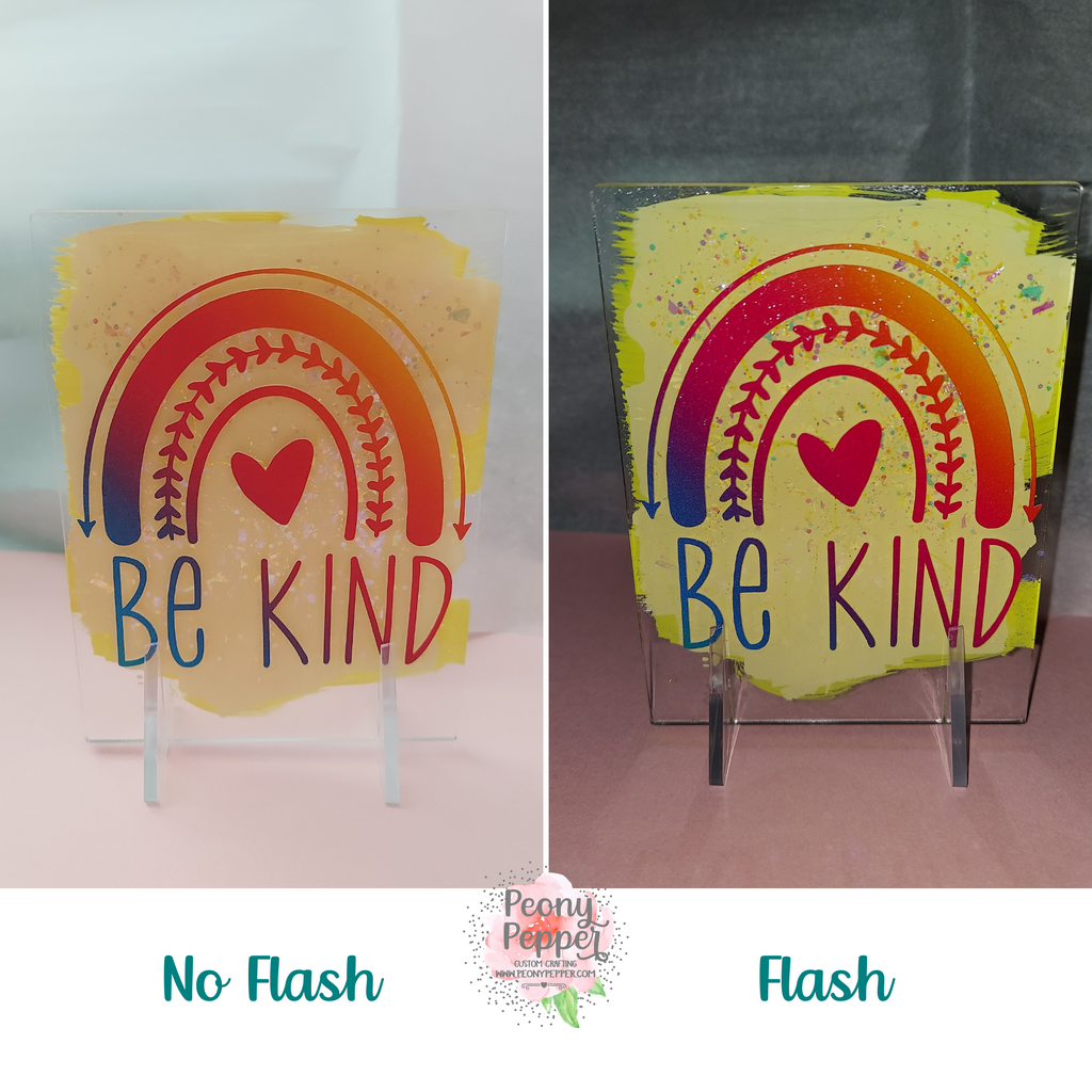 Be Kind Rainbow Sign – Peony Pepper